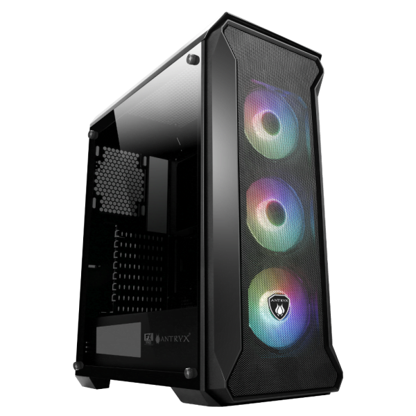 CASE ANTRYX FX SENTRY SE ARGB SIN FUENTE VIDRIO TEMPLADO USB 3.0/USB 2. ...