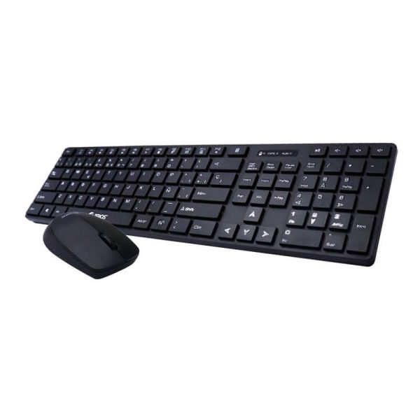 COMBO TECLADO Y MOUSE INALÁMBRICO TEROS TE4070N, 2.4 GHZ, ACABADO ...