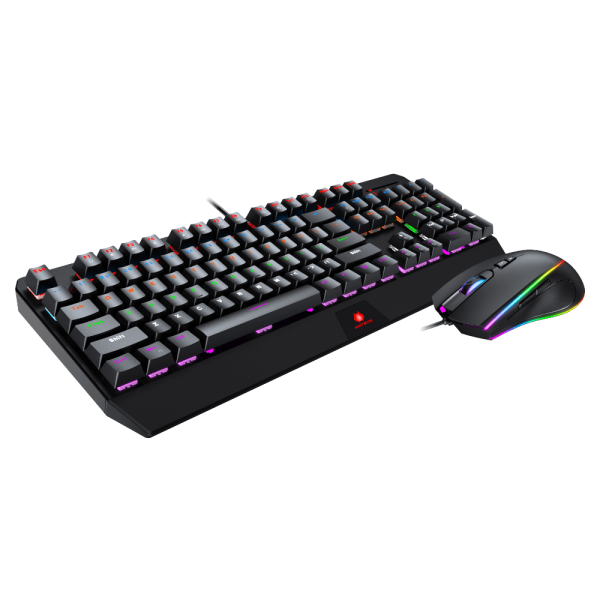 KIT GAMING TECLADO MECANICO + MOUSE ANTRYX GC-5100 BLUE BOX – RGV en Linea