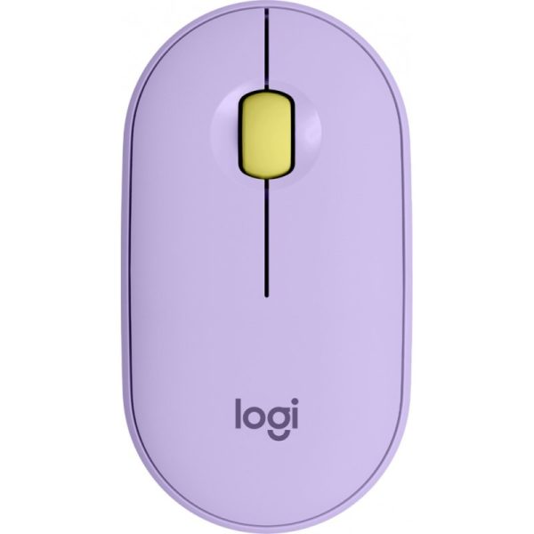 MOUSE LOGITECH PEBBLE M350 WIRELESS LAVENDER – RGV en Linea